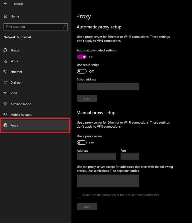 How to Find Your Proxy Server Address